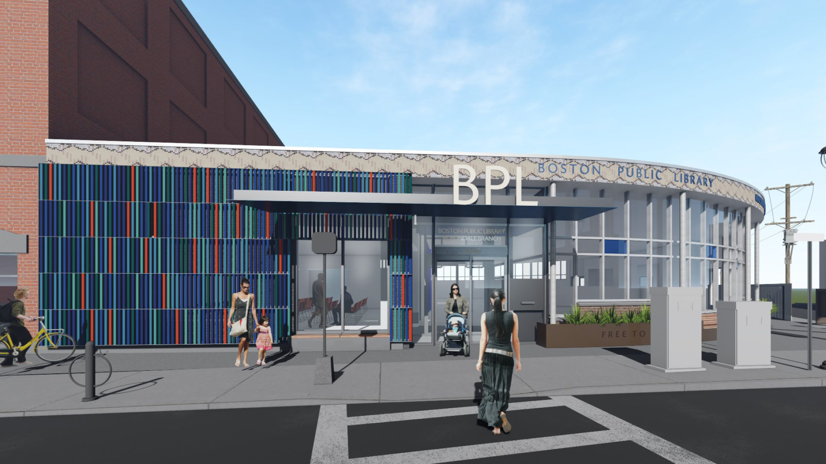 Roslindale Library - Leers Weinzapfel Associates