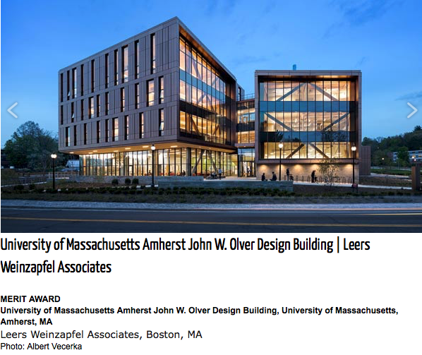 The John W. Olver Design Building Recieves AIA New England Merit Award ...