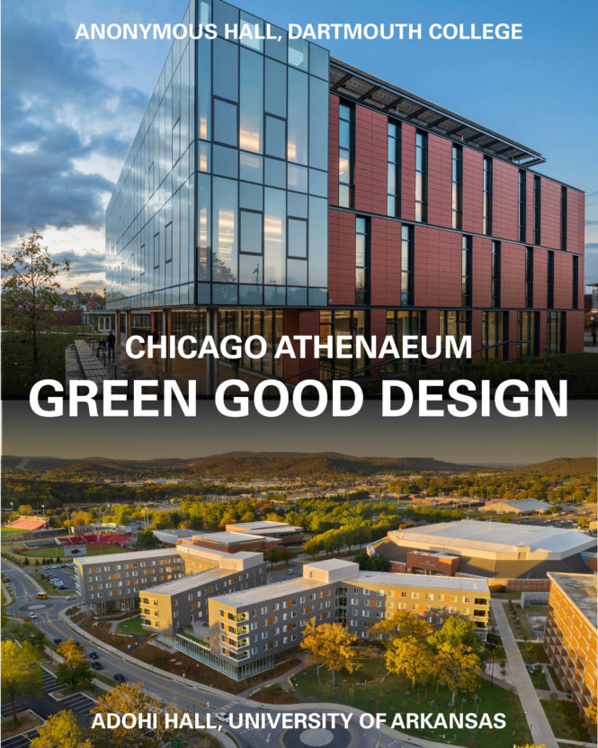 Adohi Hall and Anonymous Hall receive 2022 Chicago Athenaeum Green Good ...