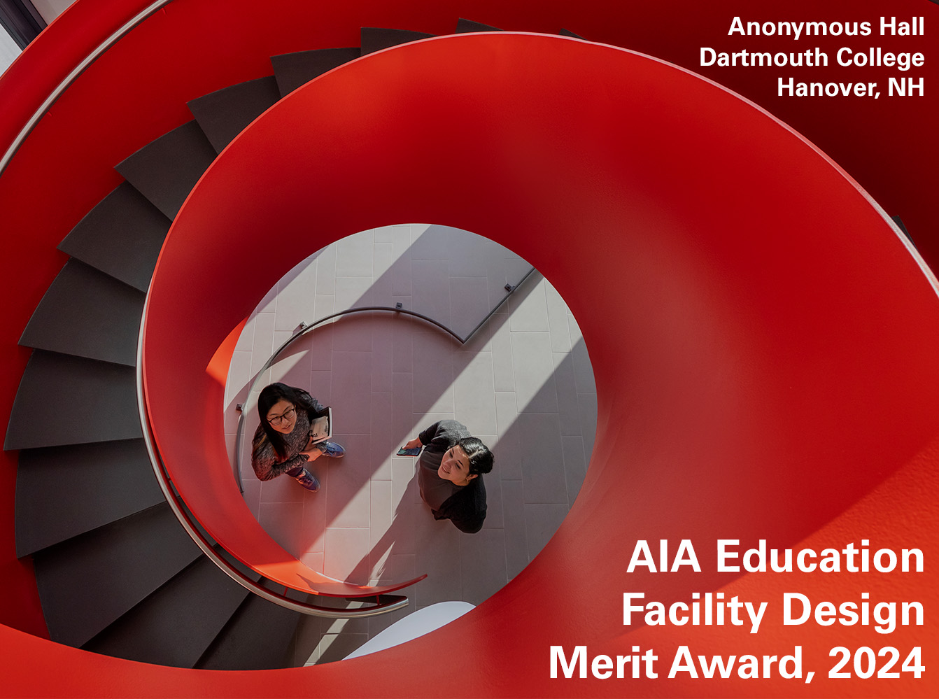 Anonymous Hall, Dartmouth College receives 2024 AIA Education Facility ...