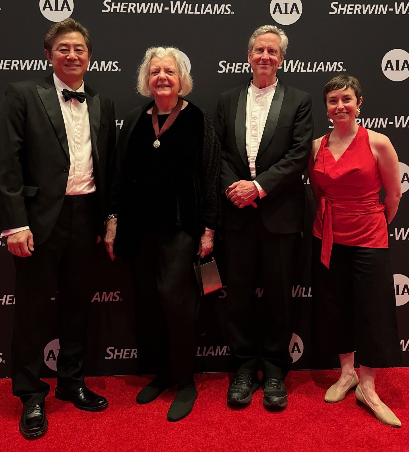 Leers Weinzapfel Associates attends 2025 AIA Gala, accepting 2 AIA ...